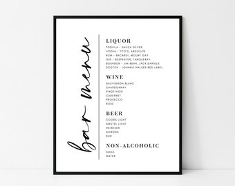 Digital Seating Chart Plan Menu Agenda Itinerary (Download Now) - Etsy