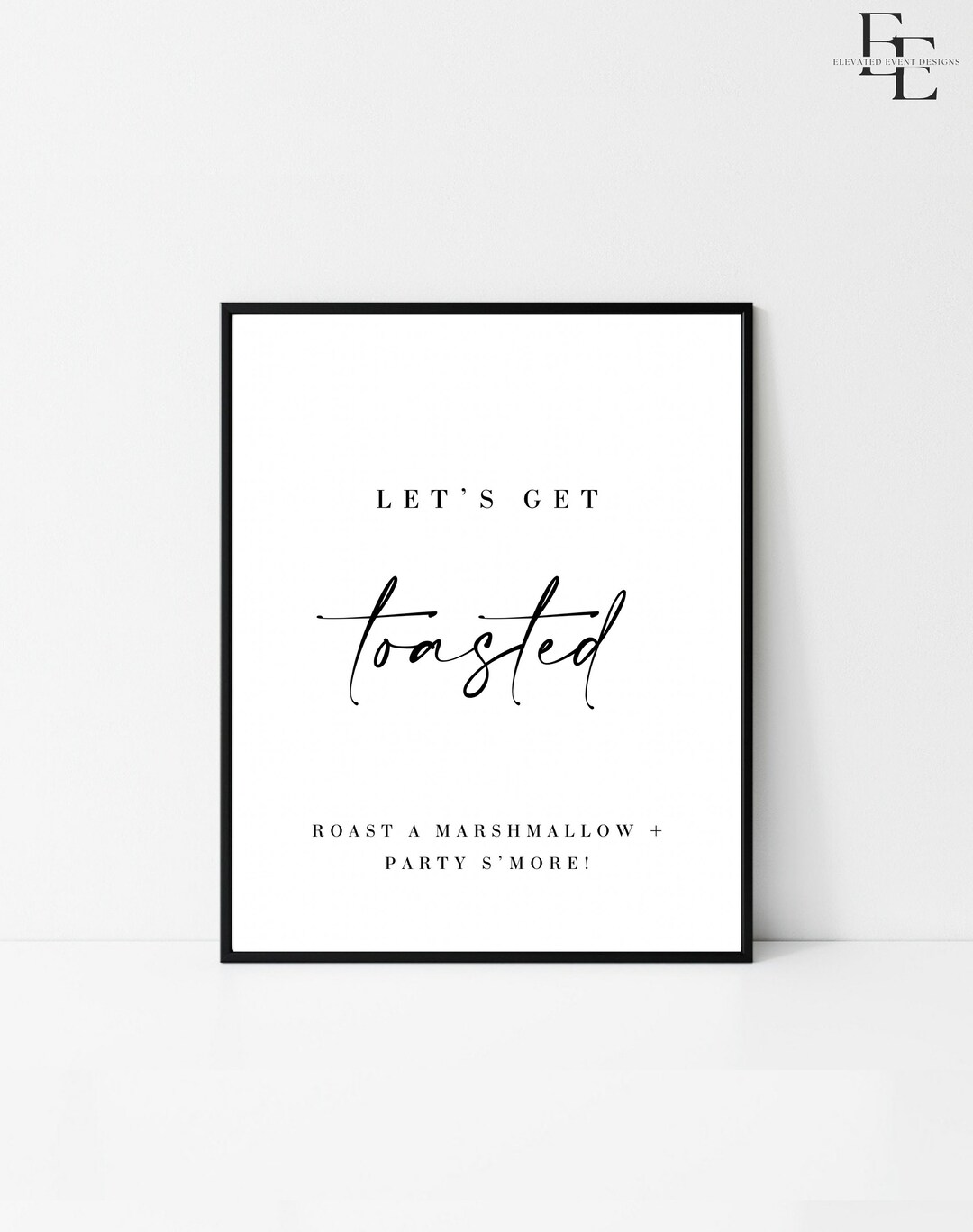 Smores Bar Sign Wedding Smore Station Roast a Marshmallow Party Smore ...