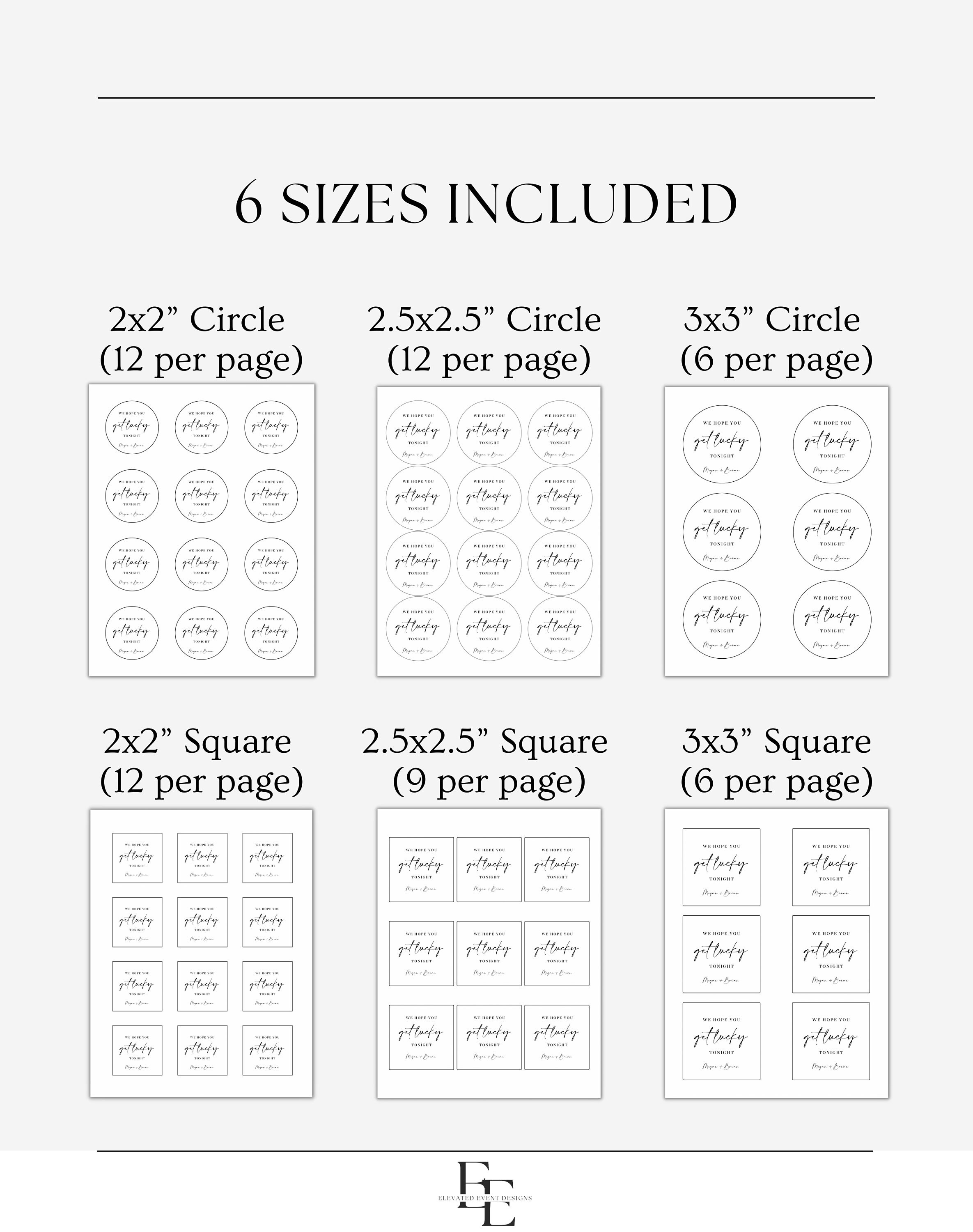 Lotto Favor Stickers Wedding Lottery Ticket Favors Label - Etsy