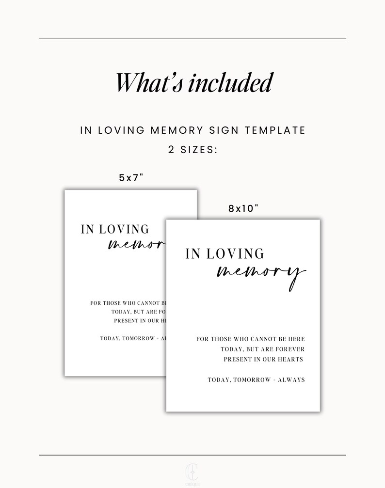 In Loving Memory Wedding Sign • Forever in Our Hearts • Wedding ...