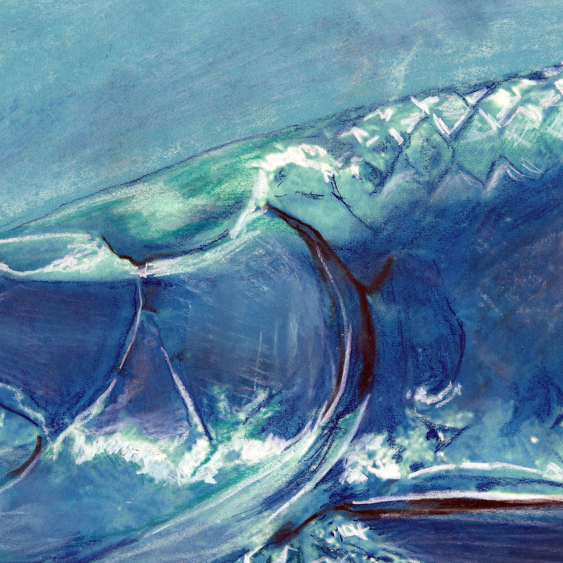 Tarpon Fishing Modern Art Print Saltwater Fishing Wall Art - Etsy