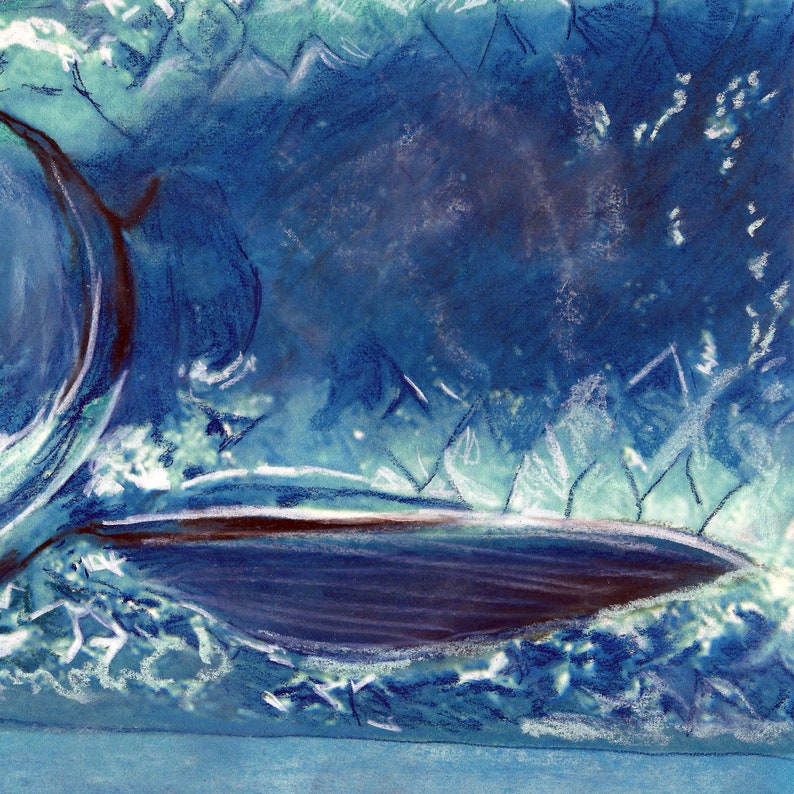 Tarpon Fishing Modern Art Print Saltwater Fishing Wall Art - Etsy