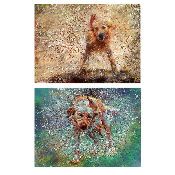 Yellow Lab Painting - Etsy