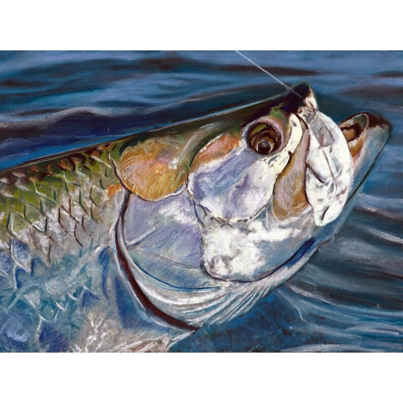 Redfish Tarpon Snook Bonefish Wall Art Prints Fishing Wall | Etsy