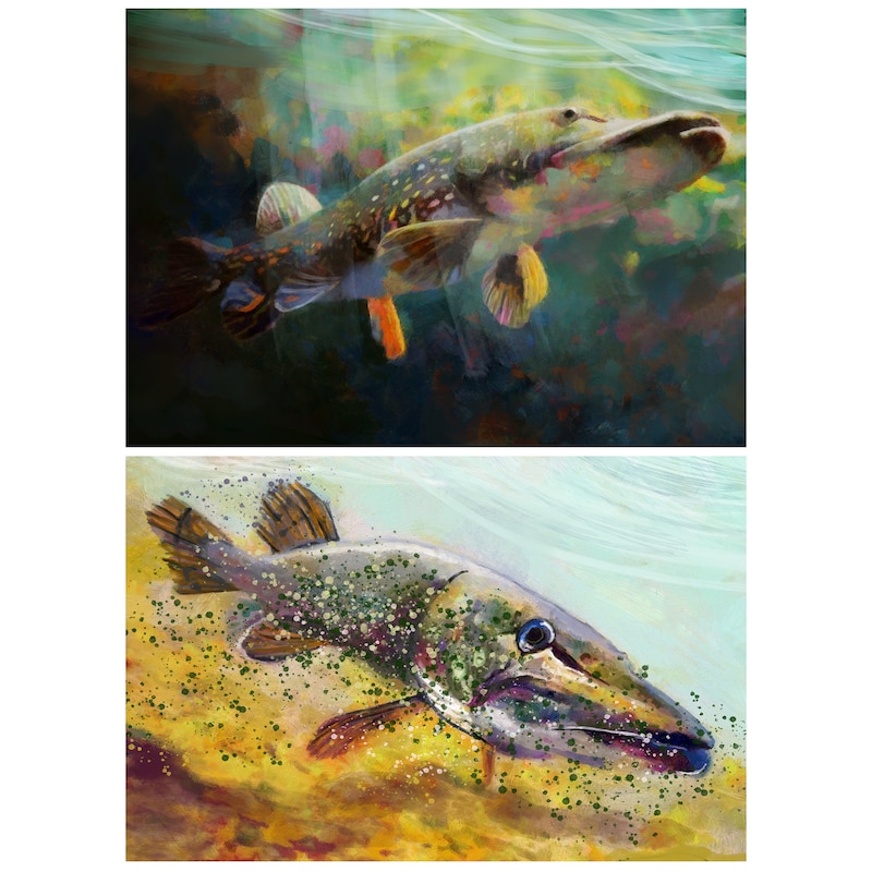 Northern Pike - Etsy