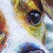 Jack Russell Terrier Print Abstract Decor, Dog Lover Gift for Her Him ...