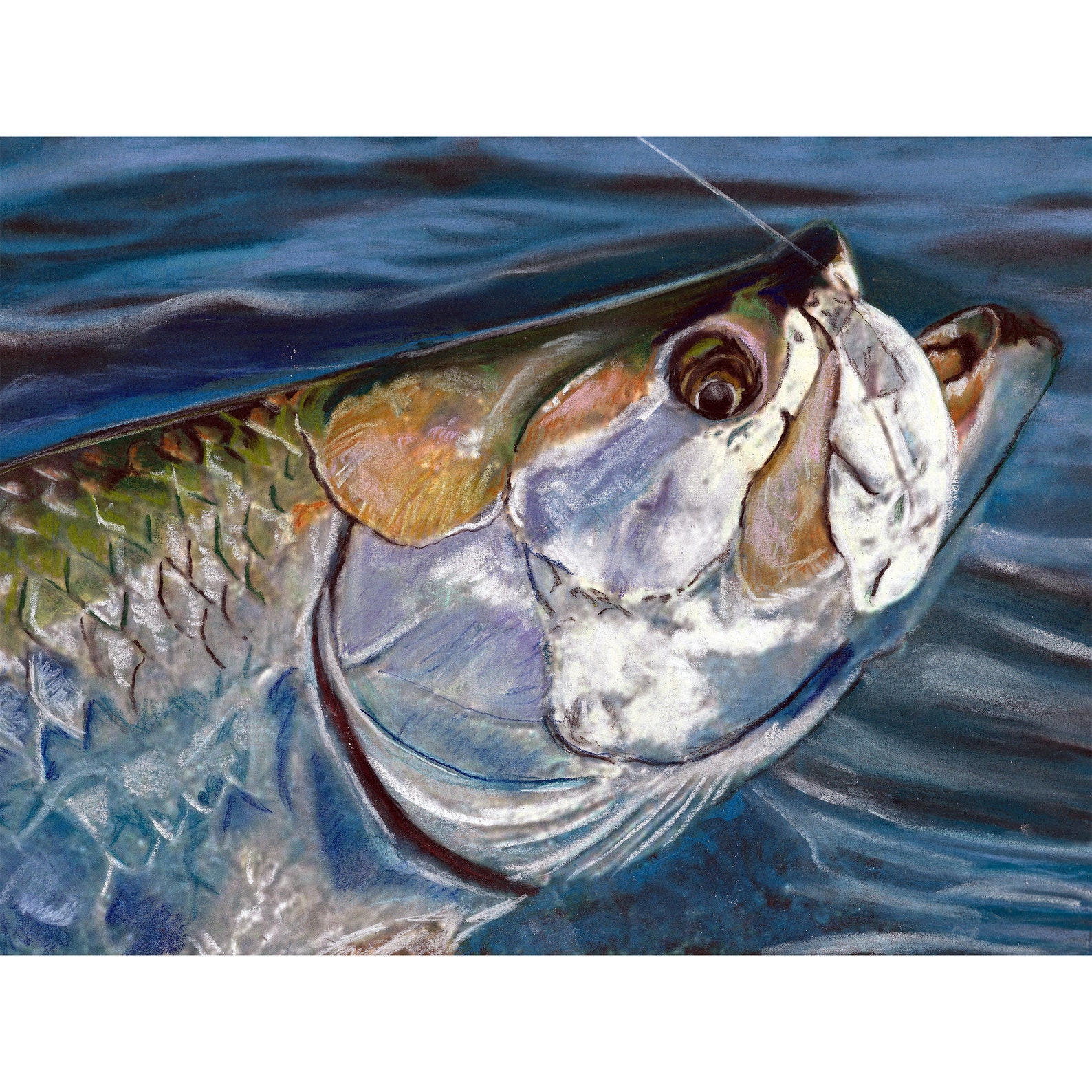 Four Tarpon Wall Art Prints Fishing Wall Art Florida Décor - Etsy