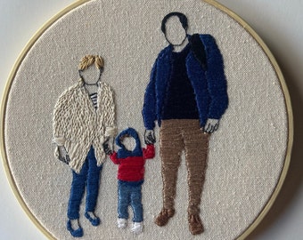 Family Embroidery | Etsy
