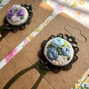 Custom Embroidered Bookmarks - Etsy