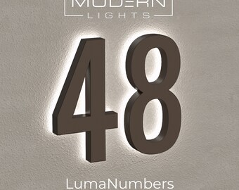 Led House Numbers - Etsy