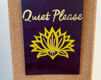 Quiet Spaces Sign - Etsy