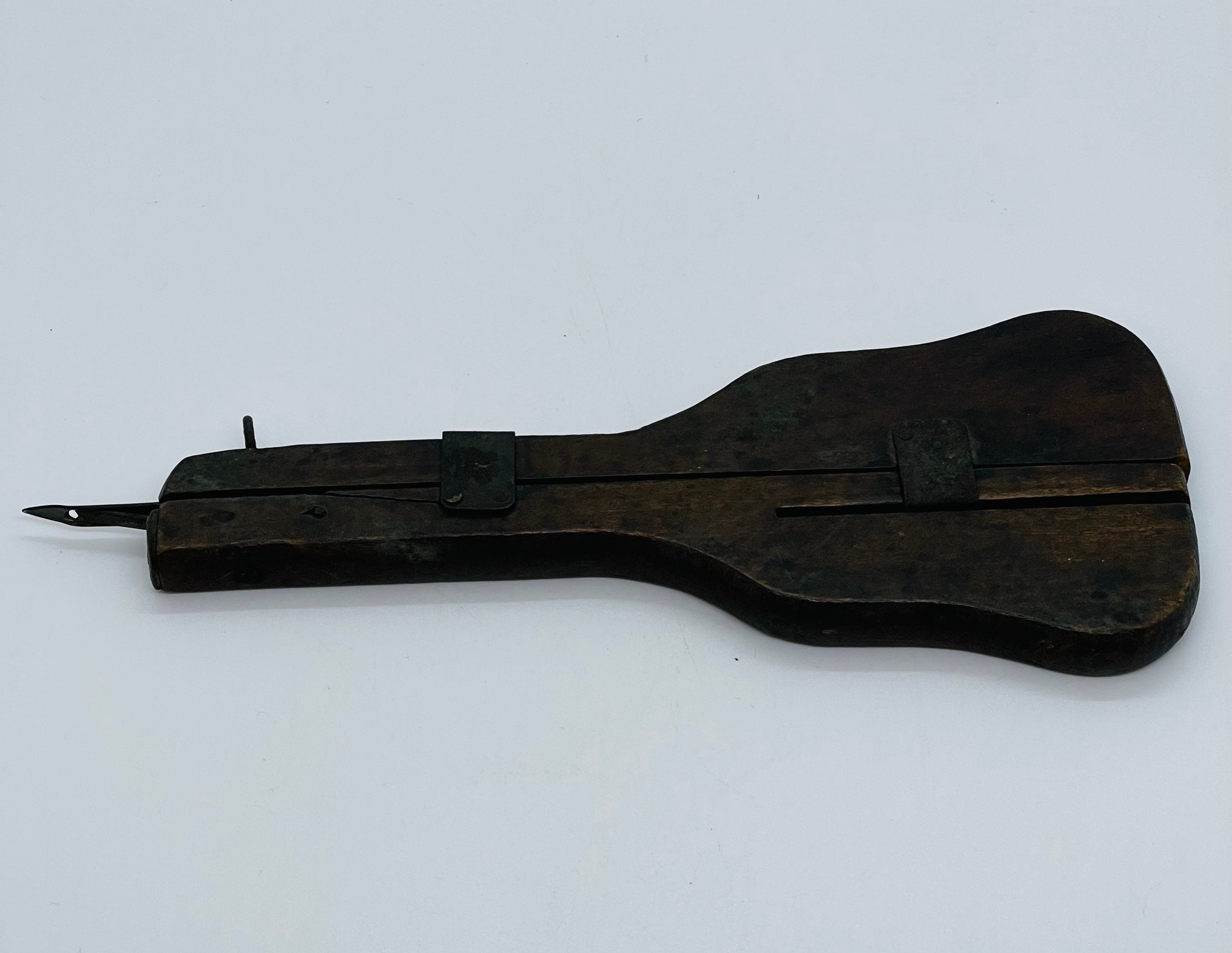 Antique Wooden Rug Hooking Tool - Etsy