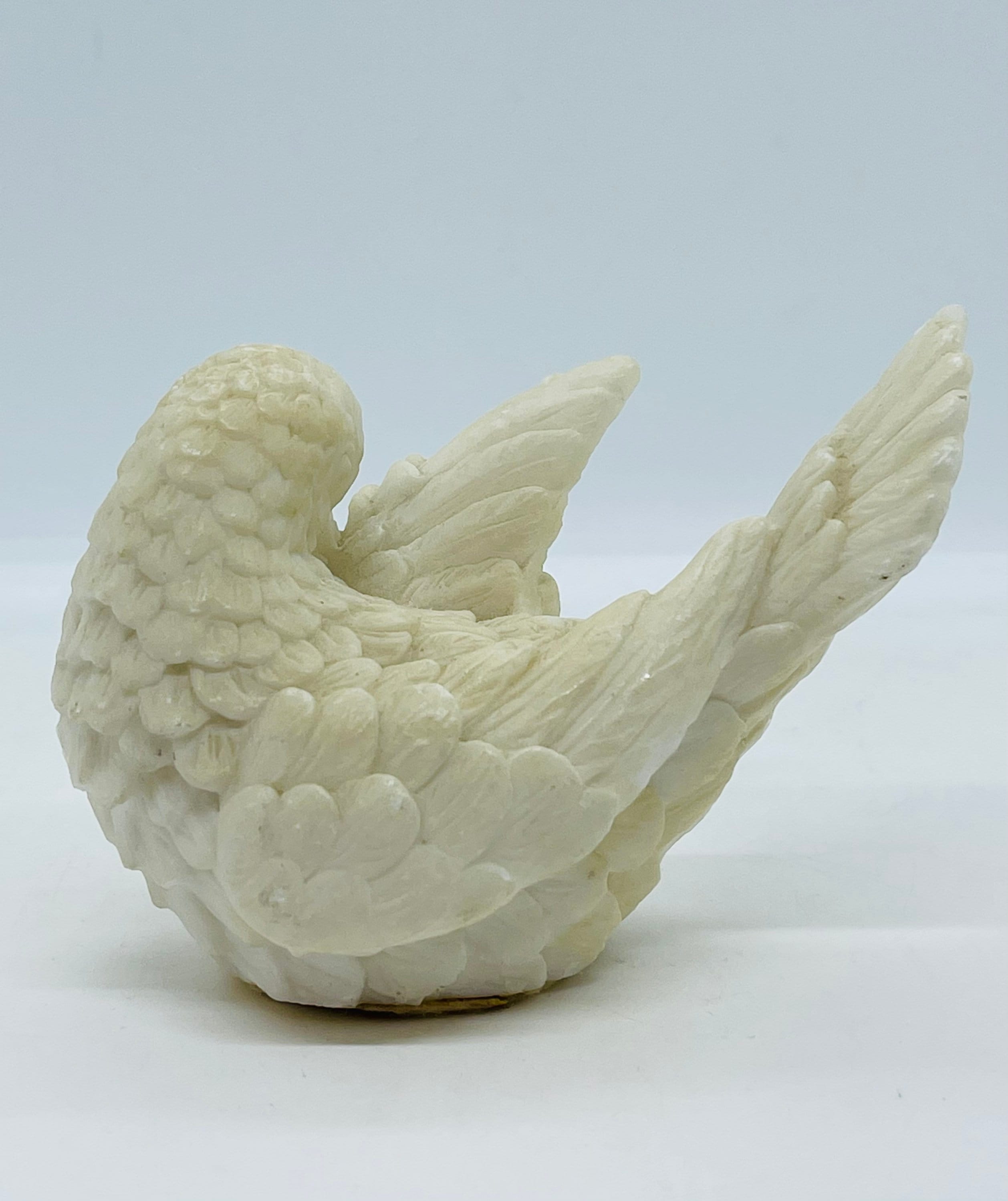 Vintage Alabaster Cream Coloured Dove - Etsy