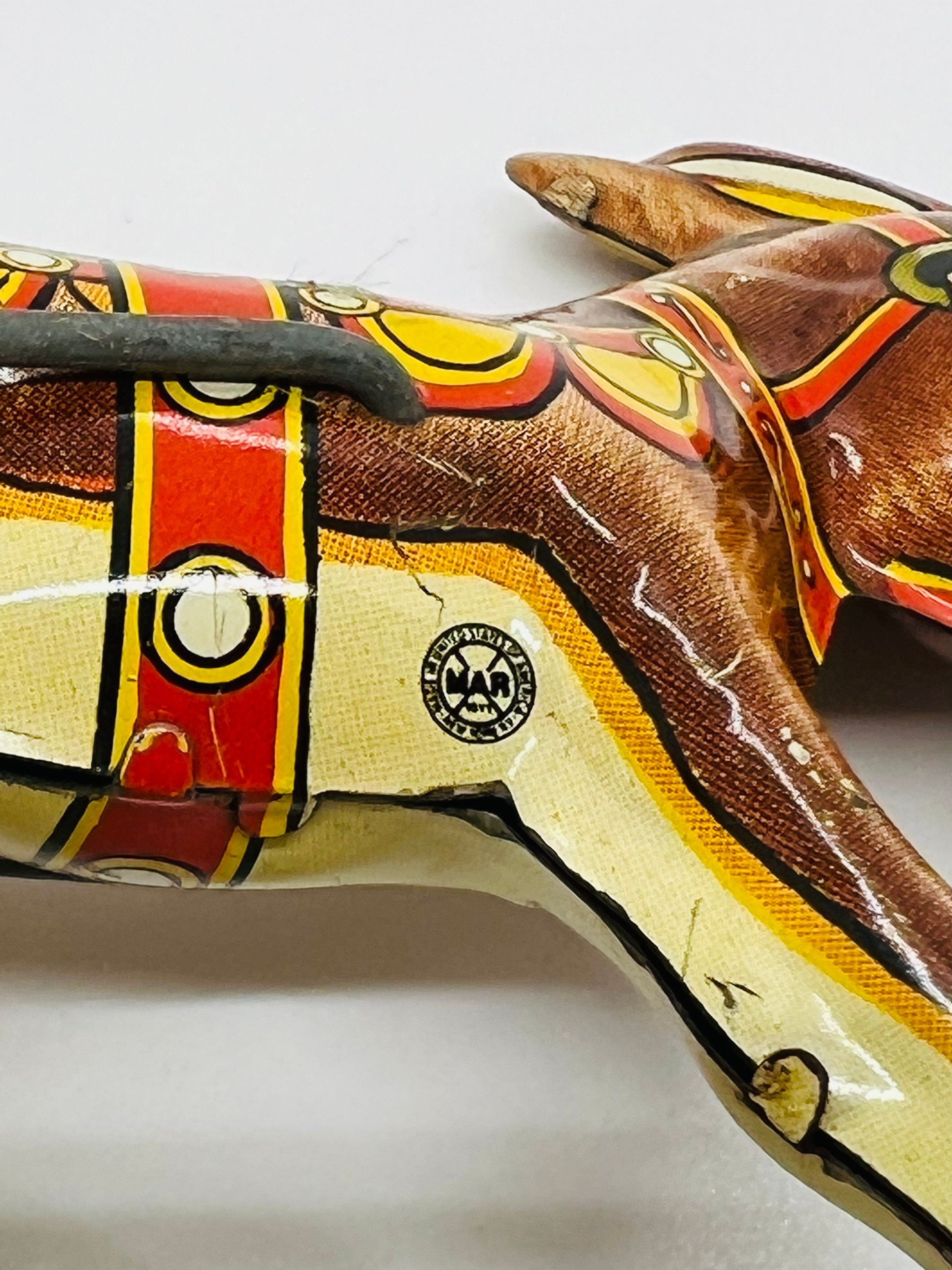 Marx Litho Tin Donkey & Cart - Etsy