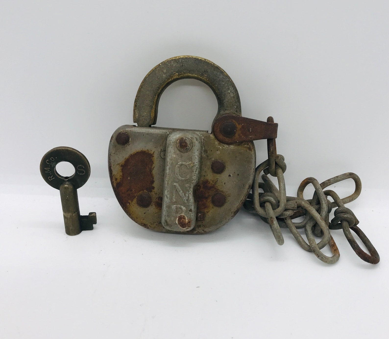 CNR Railroad Lock and Key - Etsy