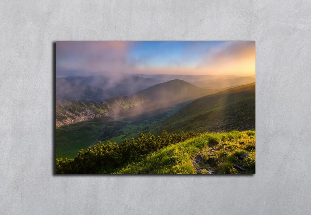 Mountain Scenery Printable, Photography Digital Download, Landscape ...