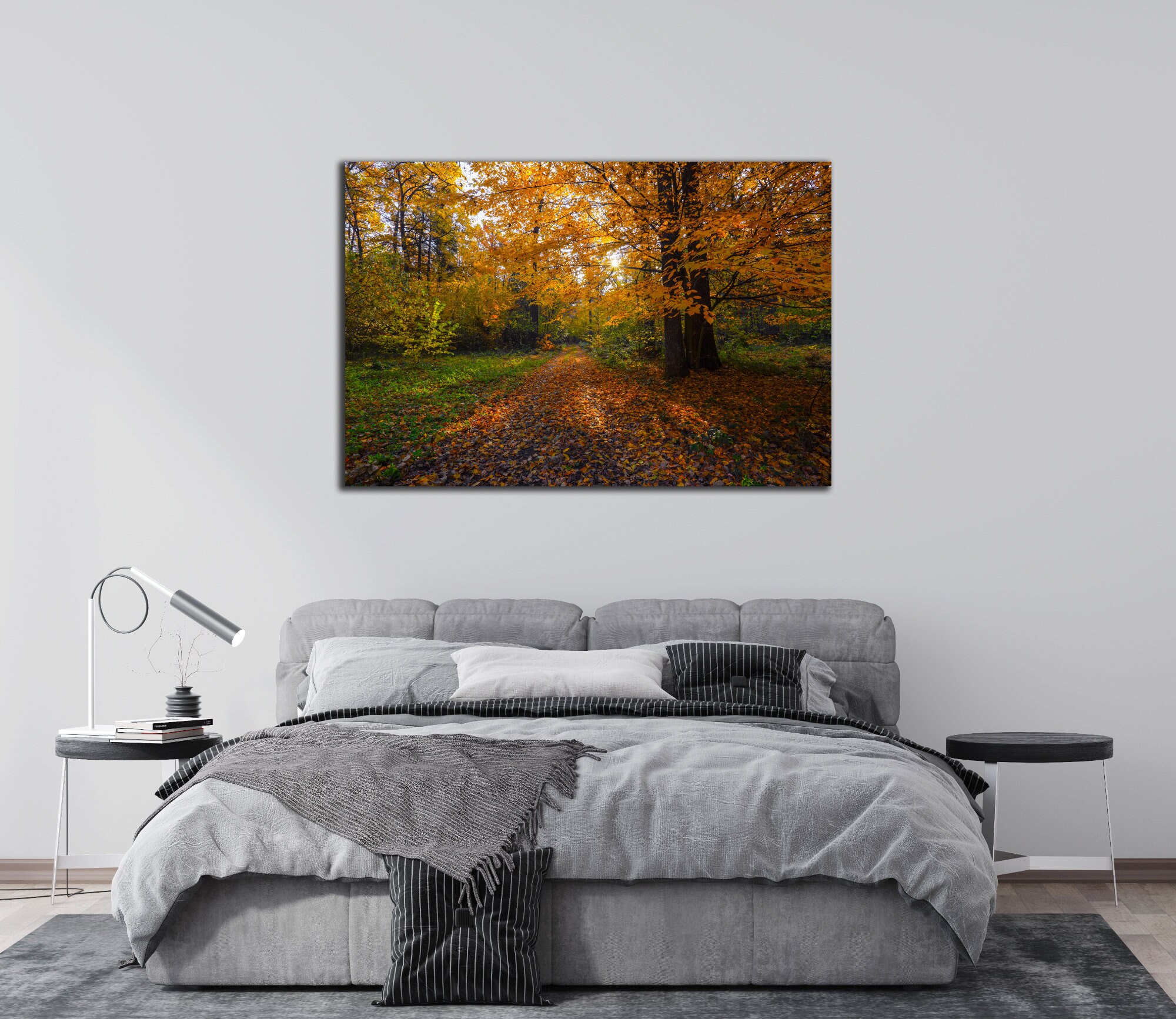 Fall Landscape, Forest Print, Autumn Tree Photography, Fall Foliage ...
