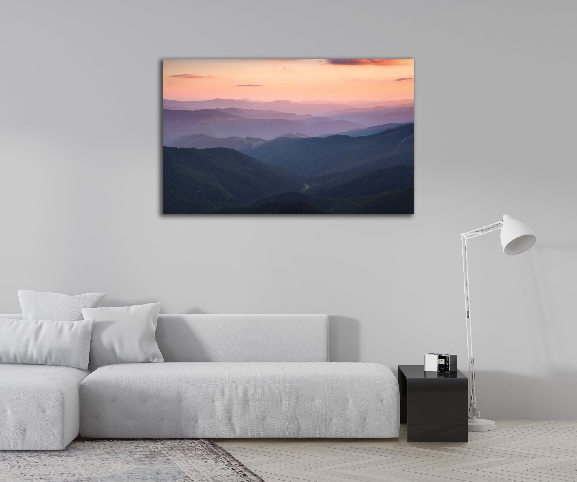 Printable Sunrise Photography Digital Prints Mountain Background ...