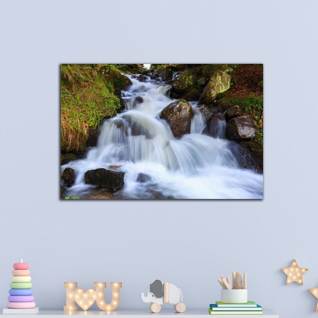 Seasons Waterfall Digital Download Photography Printable Waterfall ...