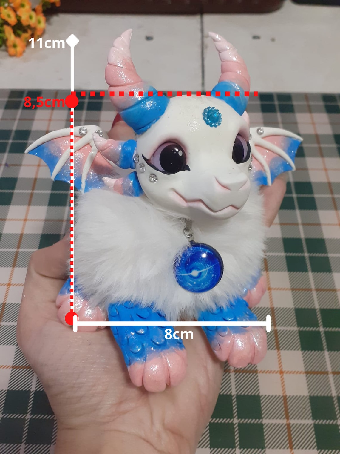 Toothless & Light Fury Clay Figurines – Handmade How to Train Your ...