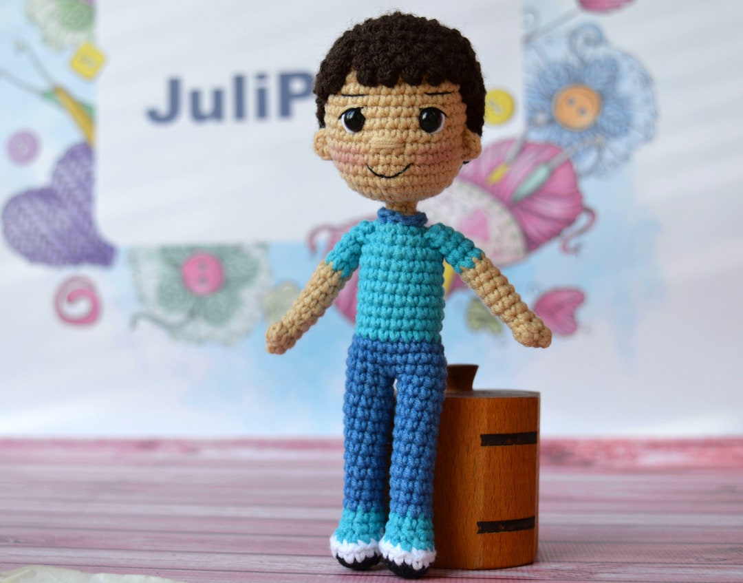 Tooey Ookami Doll,cartoon Molly Doll,crochet Doll,doll From Cartoon ...
