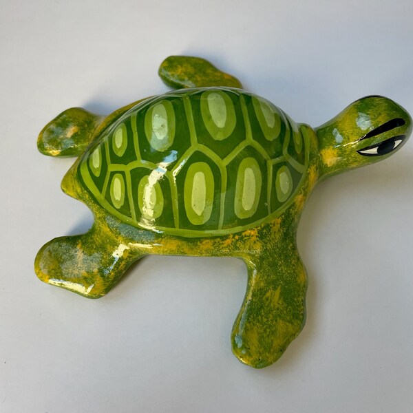 Ceramic Turtle Garden - Etsy