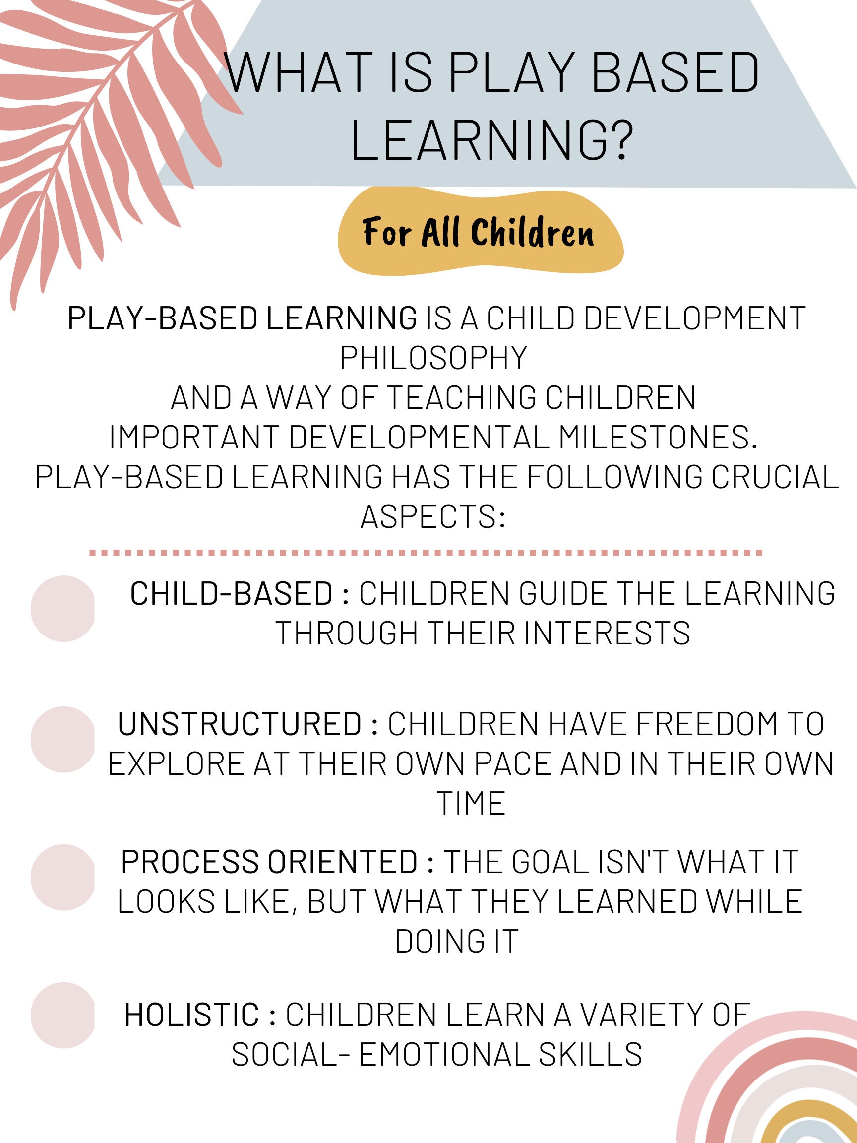 What is Play Based Learning Poster Educational Resources - Etsy