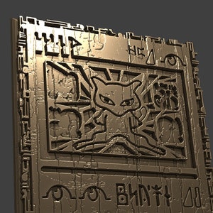 Ancient Mew Card With Mew Sitting on Cloud | Pokémon Art Print - Etsy