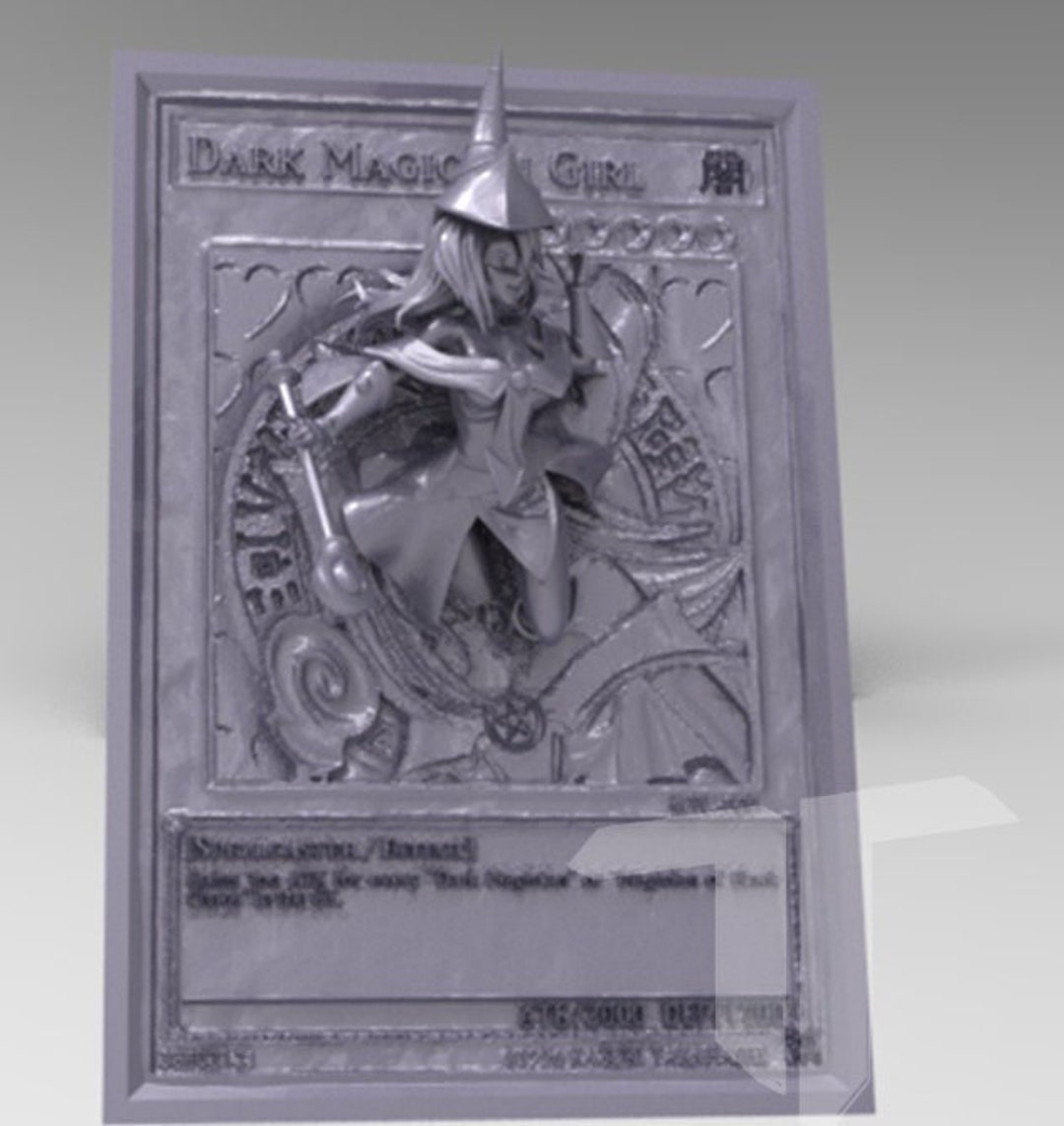 Dark Magician Girl Custom 3D Printing File - Instant Download - STL/OBJ ...