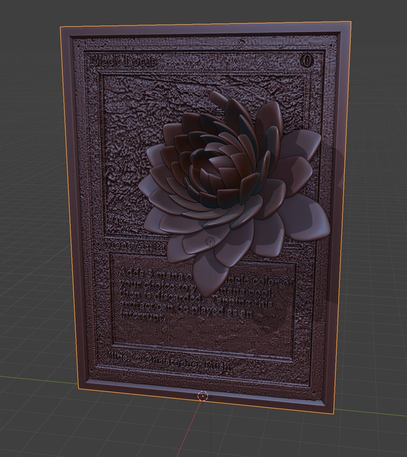 Unveil the Mystique With Black Lotus - Iconic Magic: the Gathering 3D ...