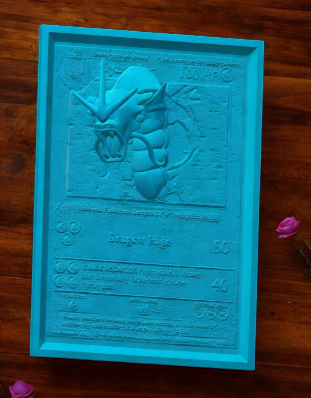 Gyarados 3D/4D Card - Custom Printing File - Pokemon New Card - Etsy