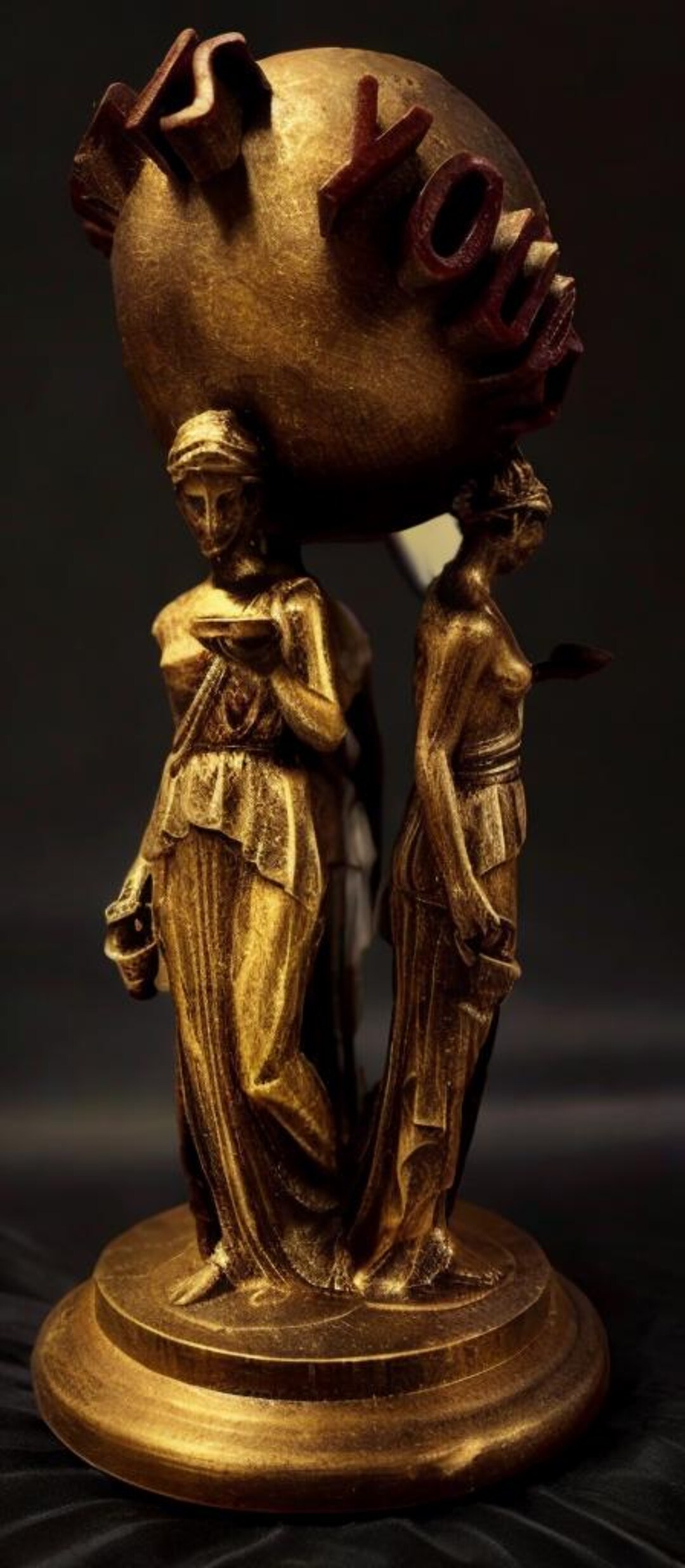 HQ Scarface the World is Yours Statue STL File - 3D Printable Model, Movie Memorabilia, Al ...