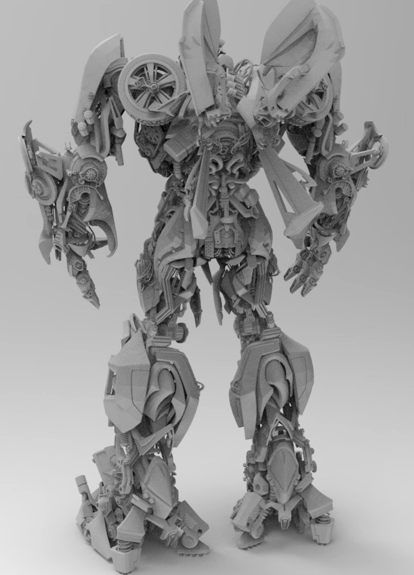 Bumblebee - HQ Transformers Movie Model - EXTREME Detail - STL + Obj ...