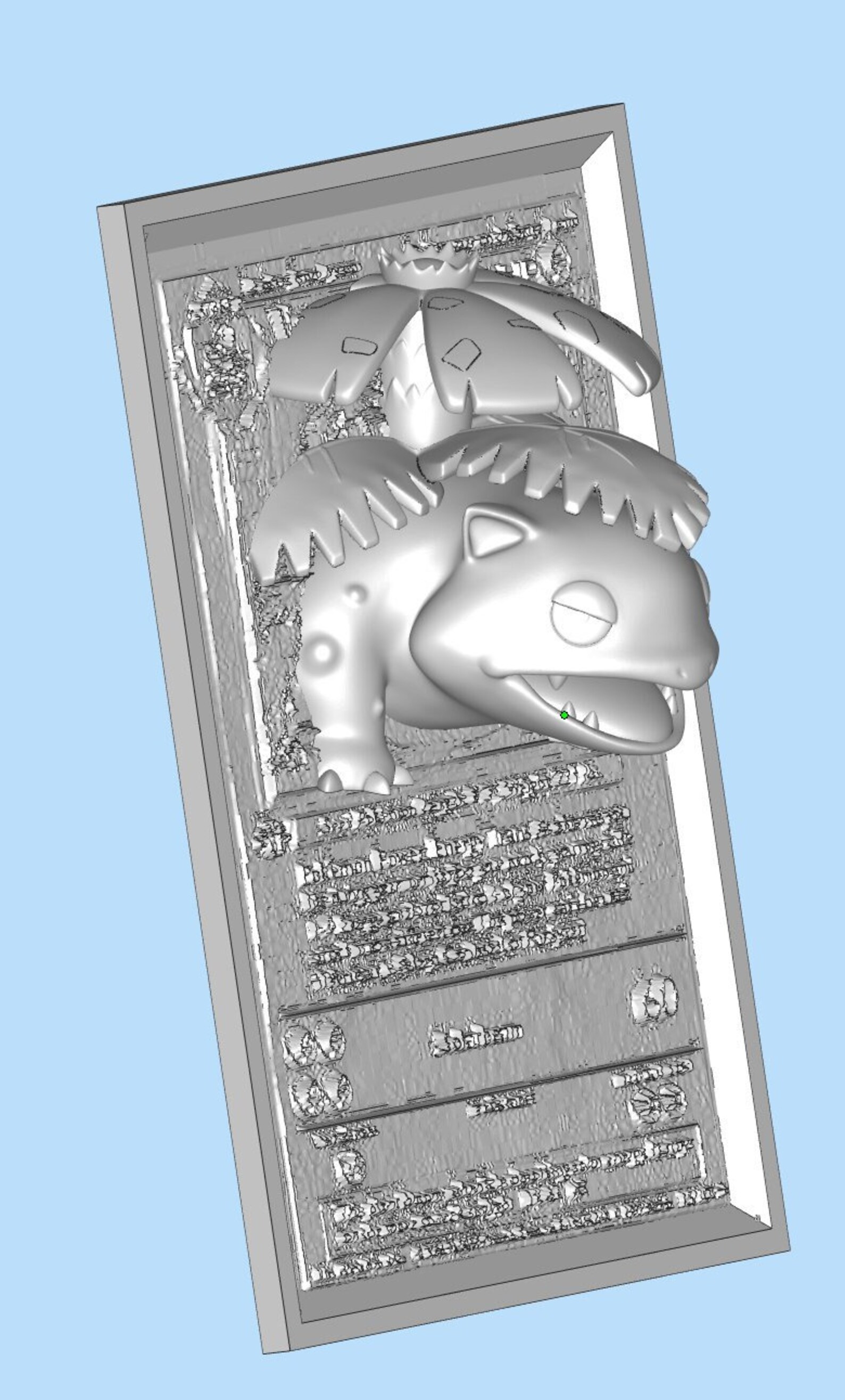 NEW 3D Printable Venusaur Pokemon Card STL File for Resin and FDM ...