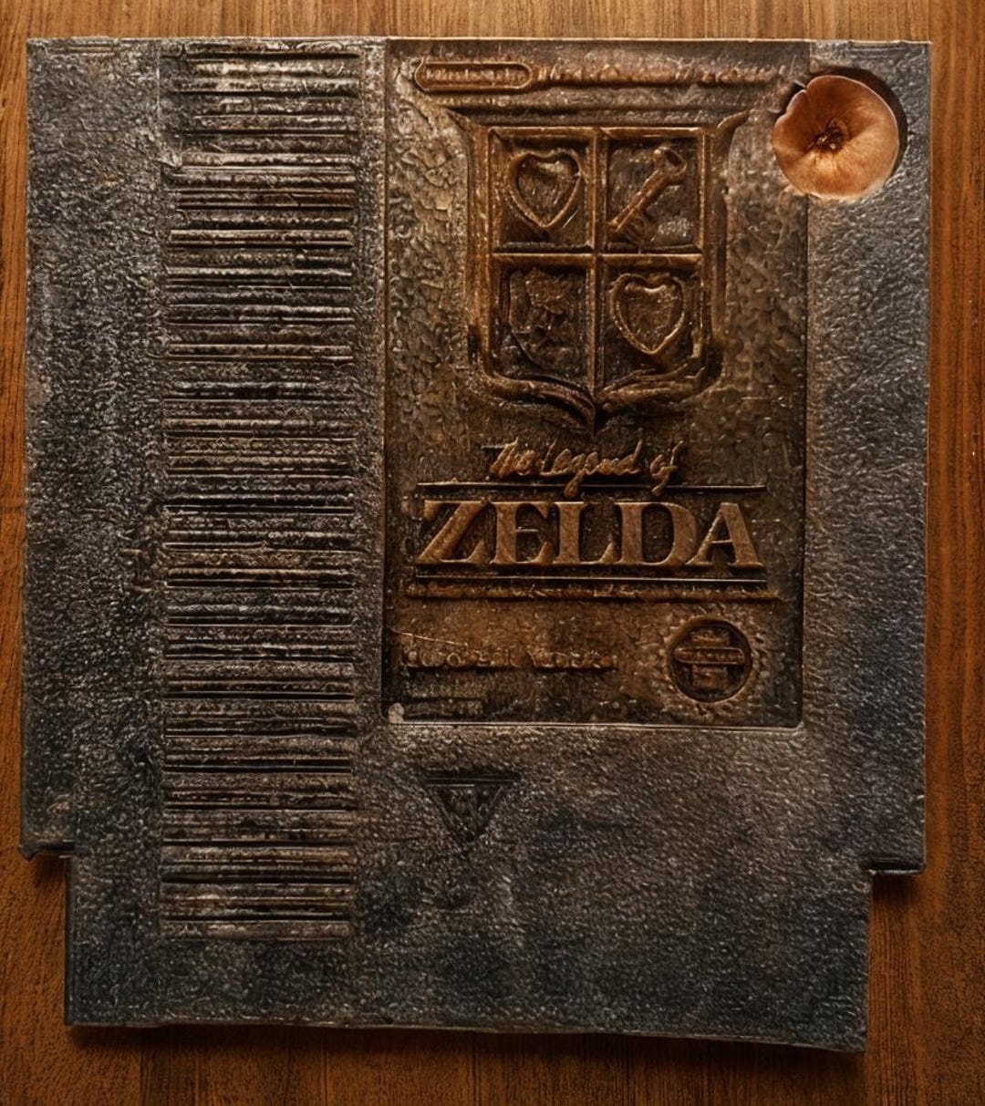 The OG 1986 Legend of Zelda 3D NES Cartridge Keychain - Etsy