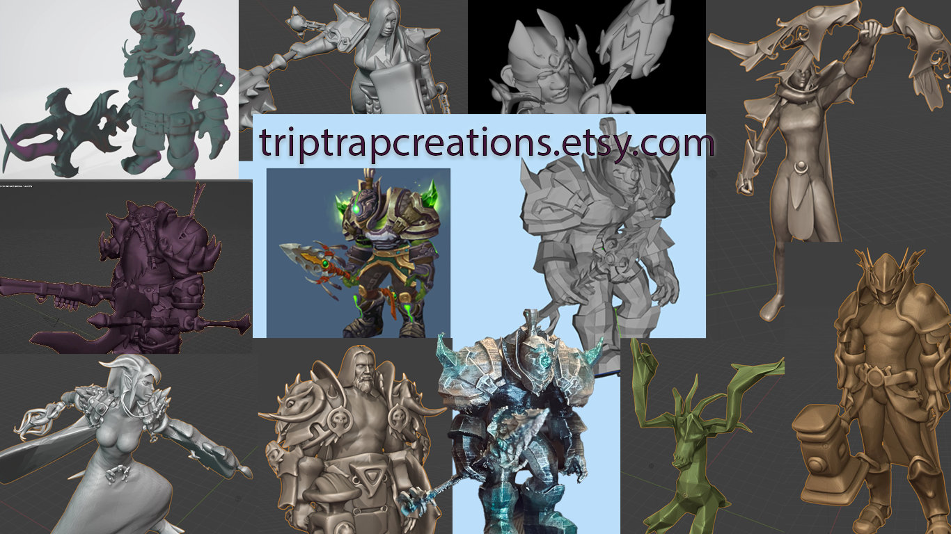 Convert Your World of Warcraft Character Into a 3d-printable Model for ...