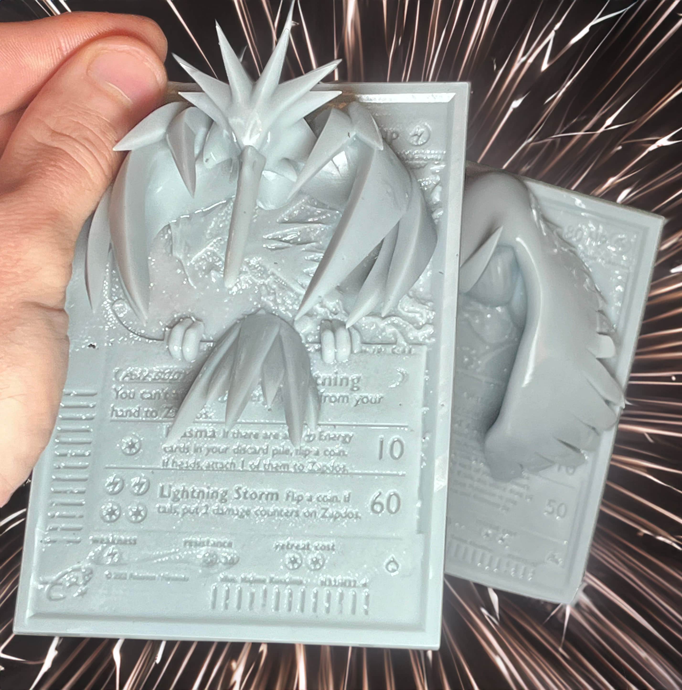 3 Legendary Pokémon Birds Pokédex Stand 3D Printing Files - Etsy
