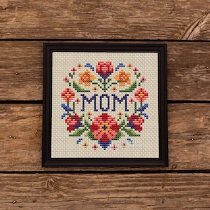 For Mom Cross Stitch Pattern PDF Instant Download, Mothers Day Cross ...