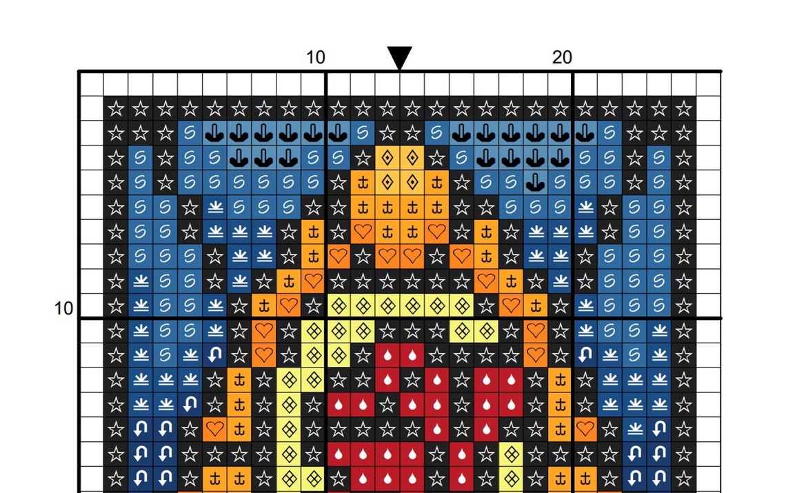 Stained Glass Bookmark Cross Stitch Pattern PDF Instant - Etsy