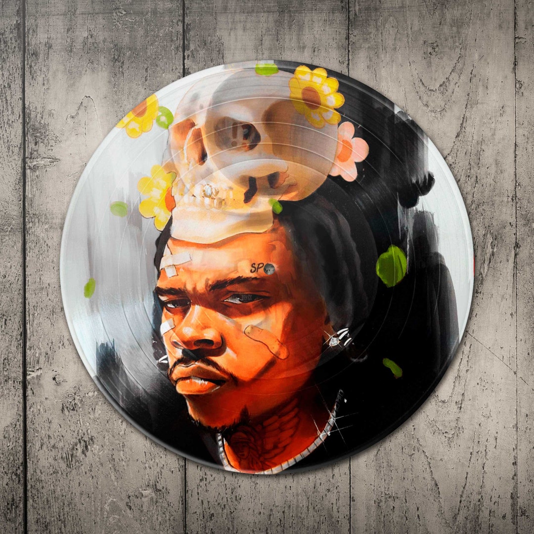 Gunna - a Gift & a Curse Unique Rap Poster, Print is Made Directly on ...