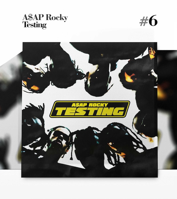 Asap Rocky Peso Album Cover