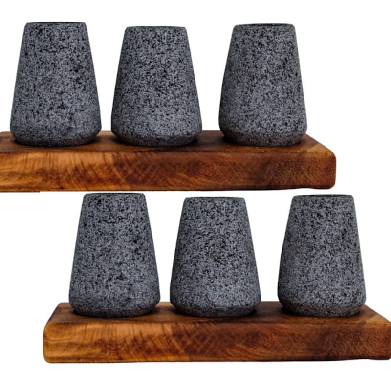 Stone Shot Glasses - Etsy