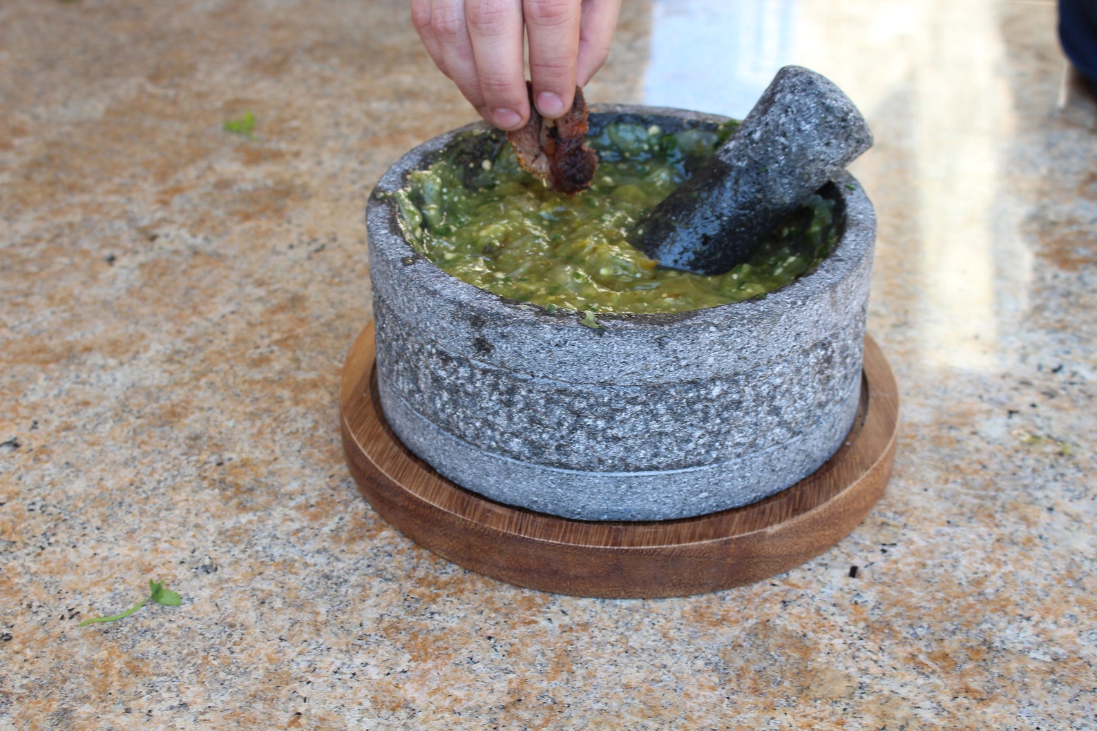 Basalt Volcanic Stone Mortar and Pestle 20 CM Molcajete Yolia - Etsy Canada