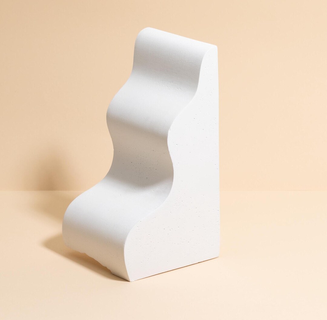 White Stepped Blocks: Handmade Photography Props, Jewelry Display - Etsy