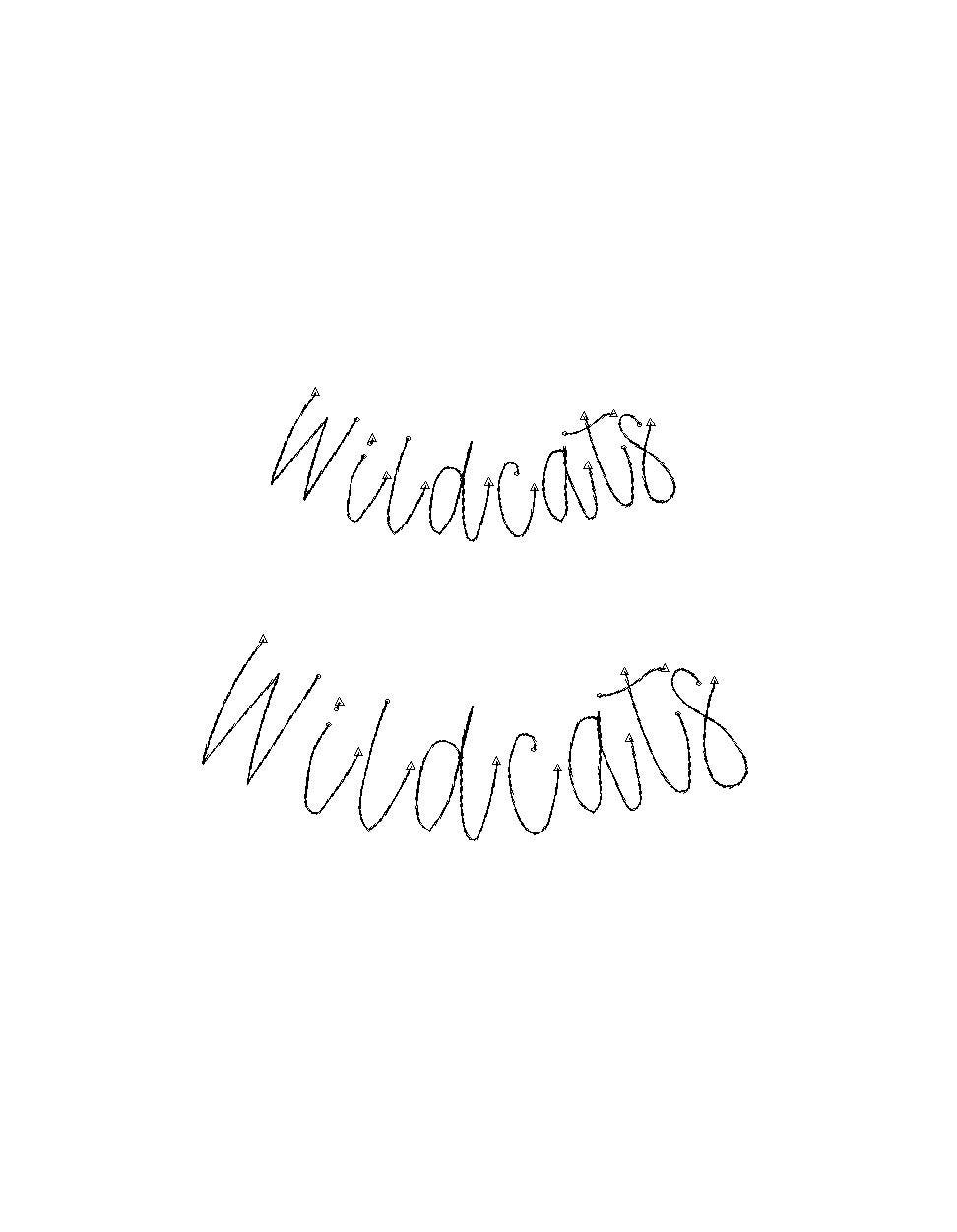 Wildcats Hand Embroidery Pattern, Wildcats Hand Embroidery PDF ...