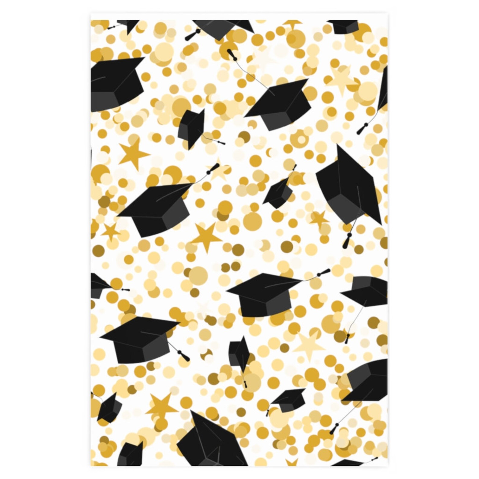 Graduation Wrapping Paper Graduation Gift Wrap Custom Etsy