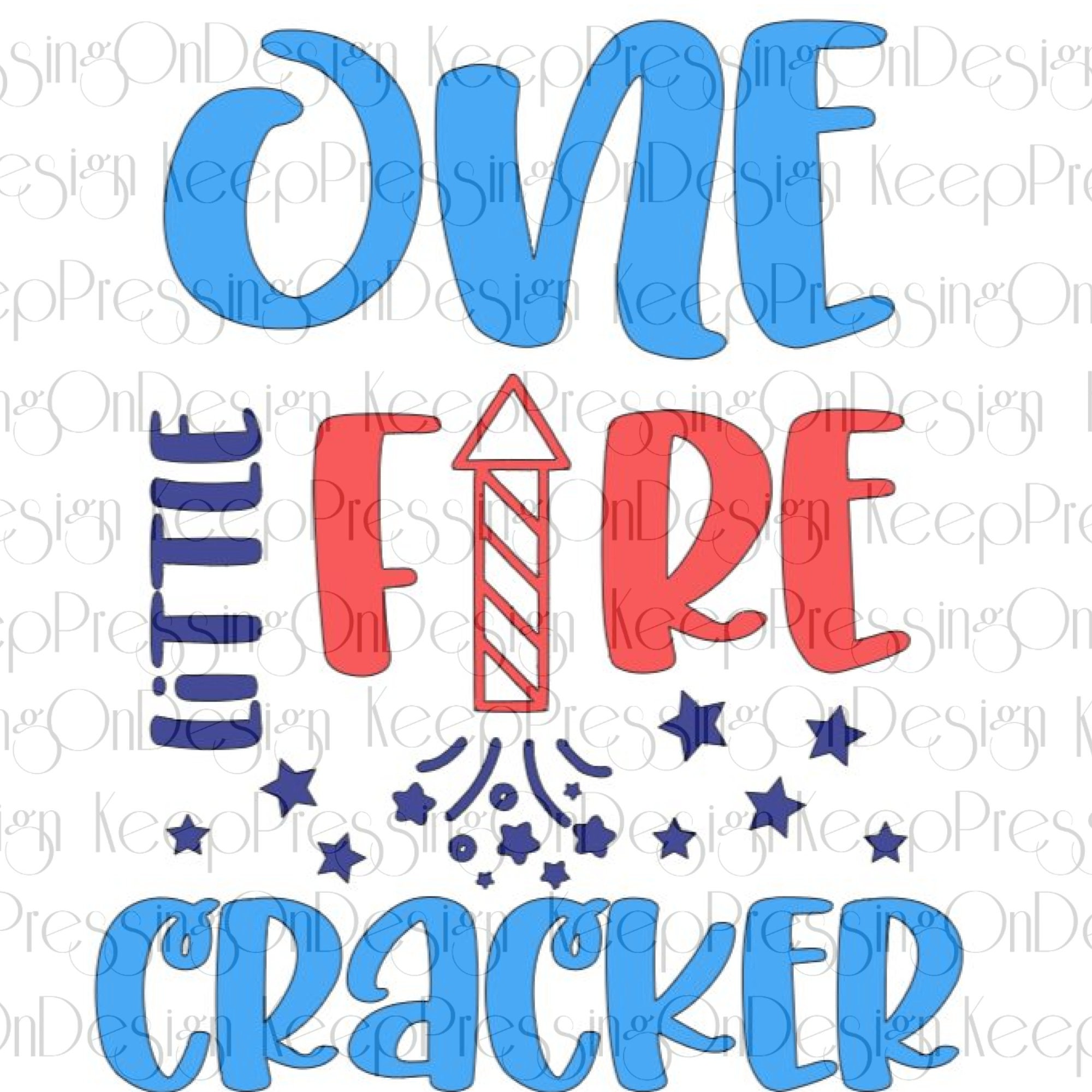 One Little Firecracker SVG Digital File - Etsy