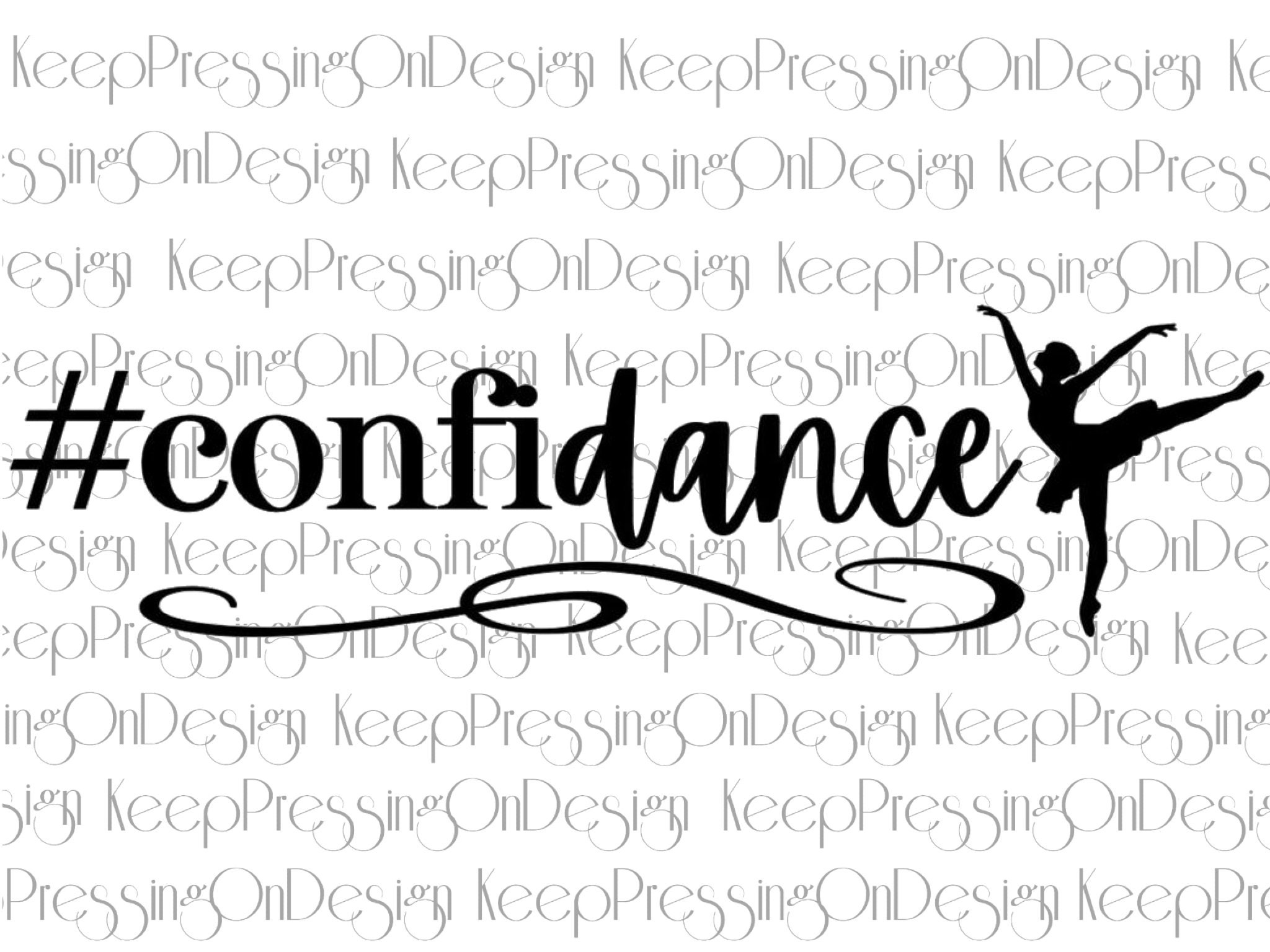 Confidance - #confidance SVG - Etsy