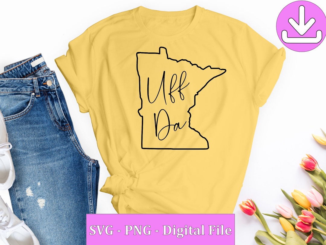 Uff Da - Minnesota - SVG - Etsy