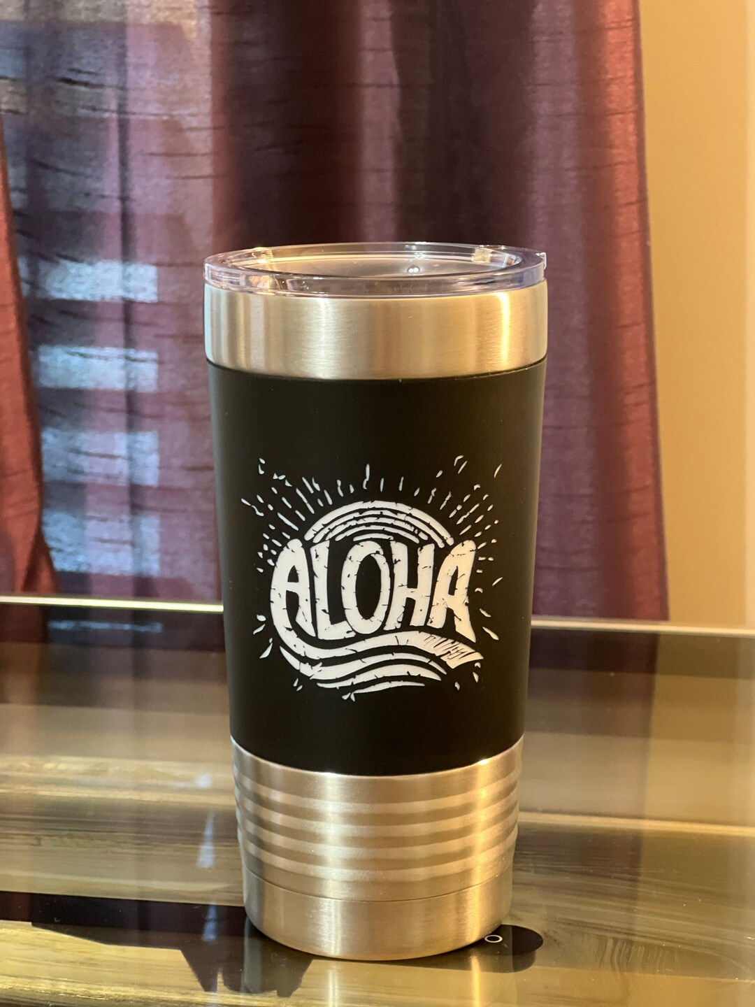Personalized Engraved Aloha Tumbler Hawaiian Vacation Gift - Etsy